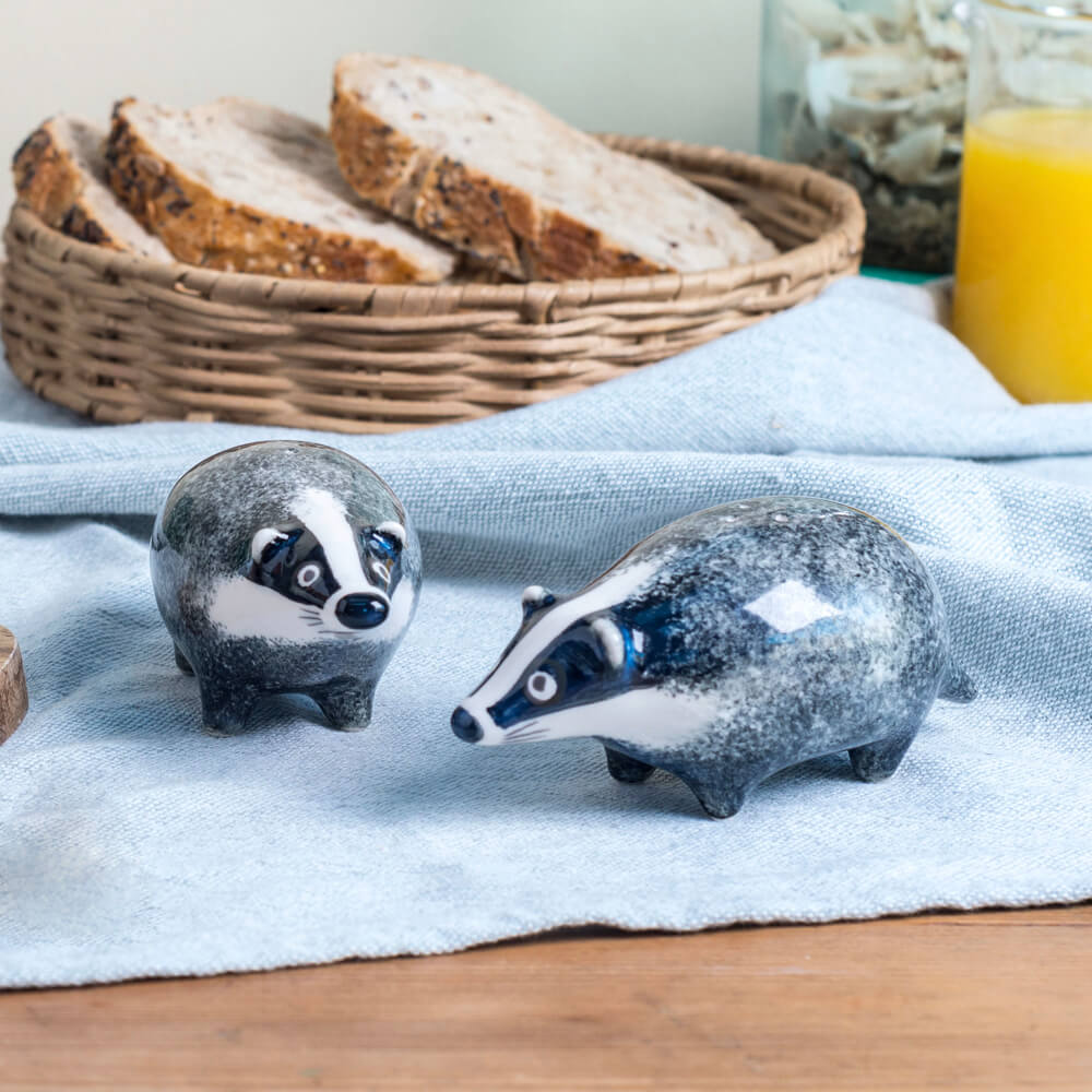Badger Salt & Pepper Shakers – Red Lobster Gallery