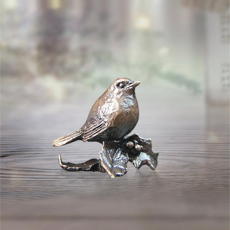 Miniature Bronze Robin – Red Lobster Gallery