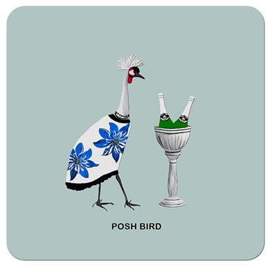 Posh Bird | Drinks Coaster | Red Lobster Gallery | Sheringham | Norfolk